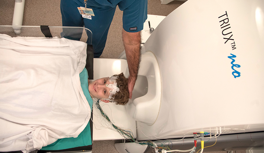 Magnetoencephalography (MEG) technology - Le Bonheur Children's Hospital